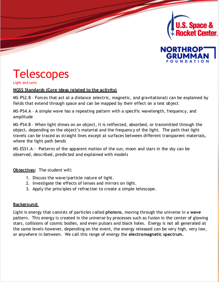 Telescopes | U.S. Space & Rocket Center